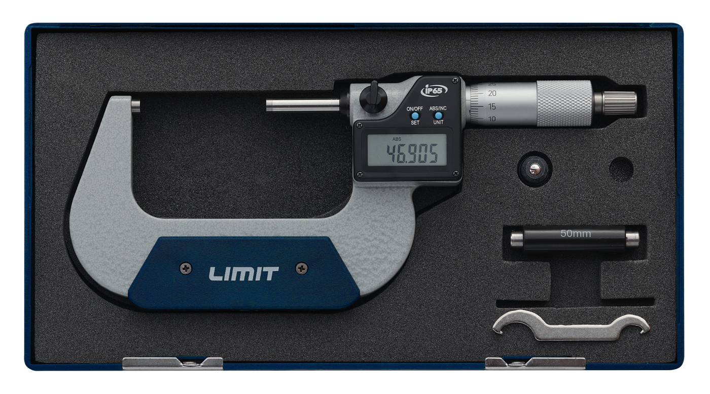 MIKROMETER DIGITAL50 75MM IP65 Precision Measuring Instruments Limit MIKROMETER DIGITAL50 75MM IP65 Precision Measuring Instruments Limit