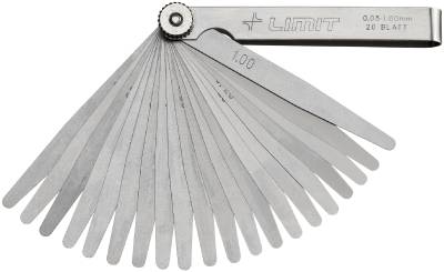 FEELER GAUGE 20-0,05-1,00 - Precision measuring instruments | Limit