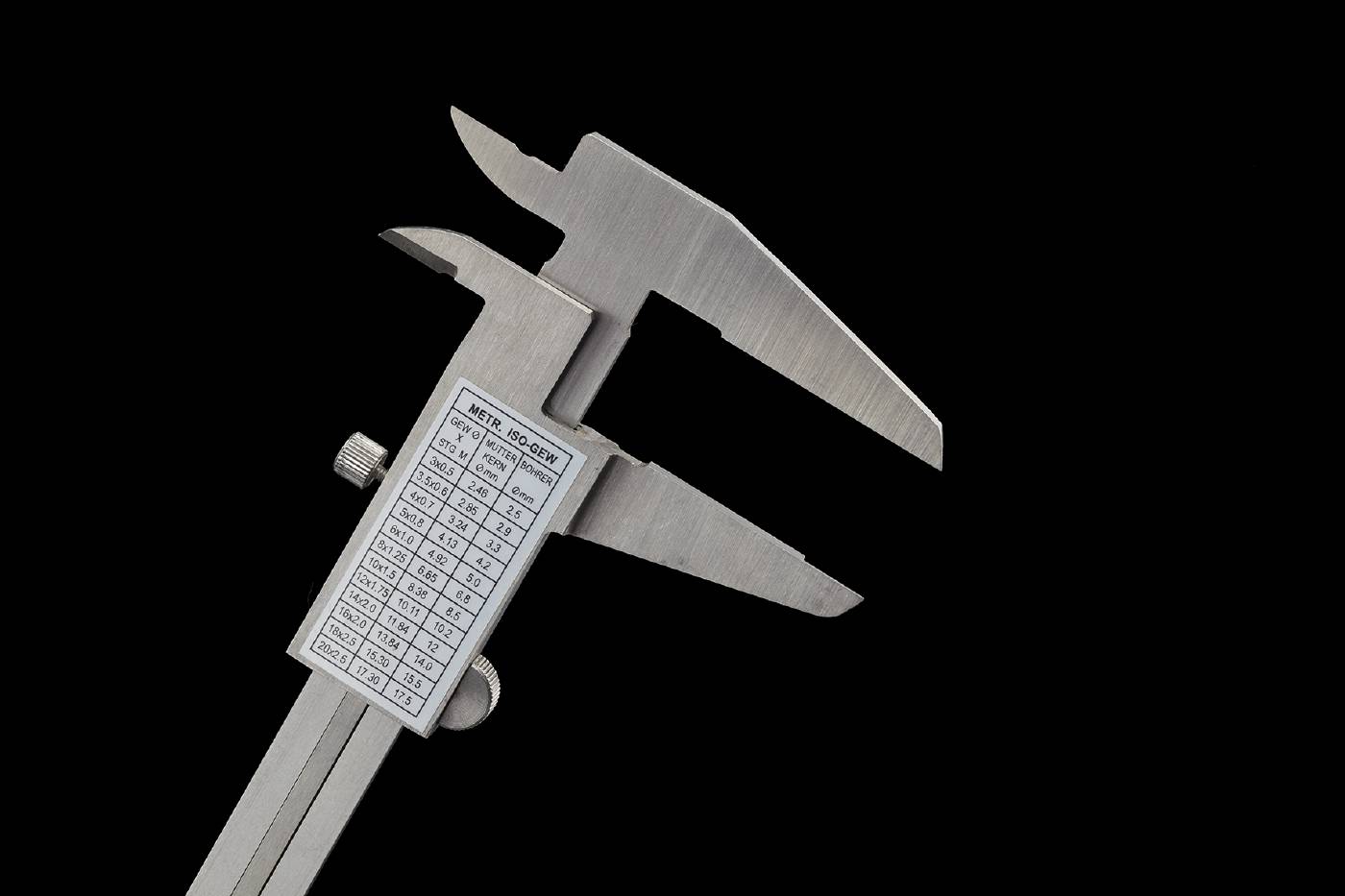 VERNIER CALIPER 200MM - Precision measuring instruments | Limit